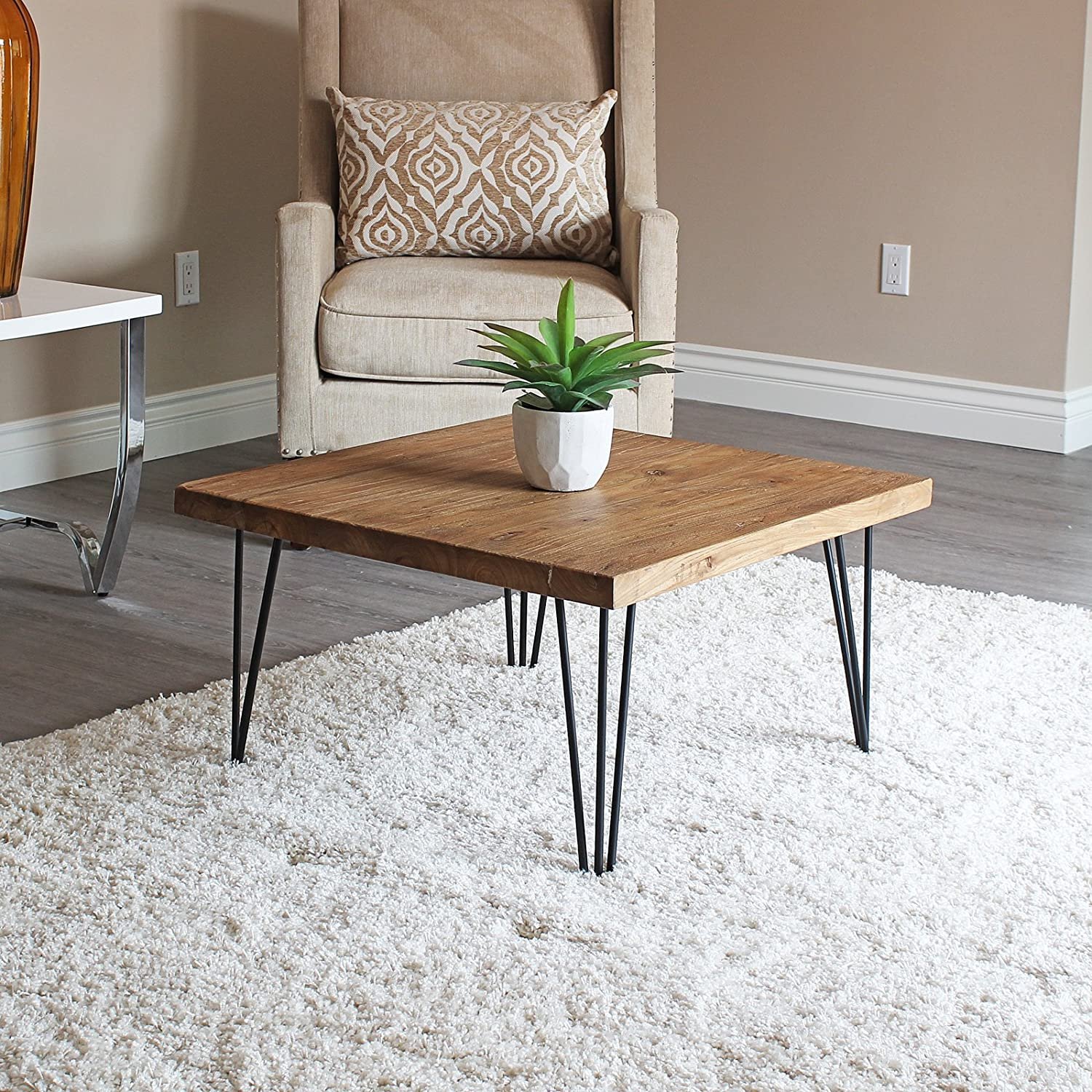 How To Style A Square Table With A Round Rug (Finally!) - Rugs & Pads ...